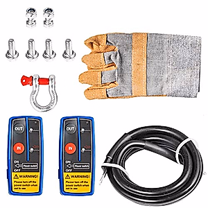 VEVOR Truck Winch 18000lbs Electric Winch Cable Steel 12V Power Winch with Wireless Remote Control and Powerful Motor for UTV ATV