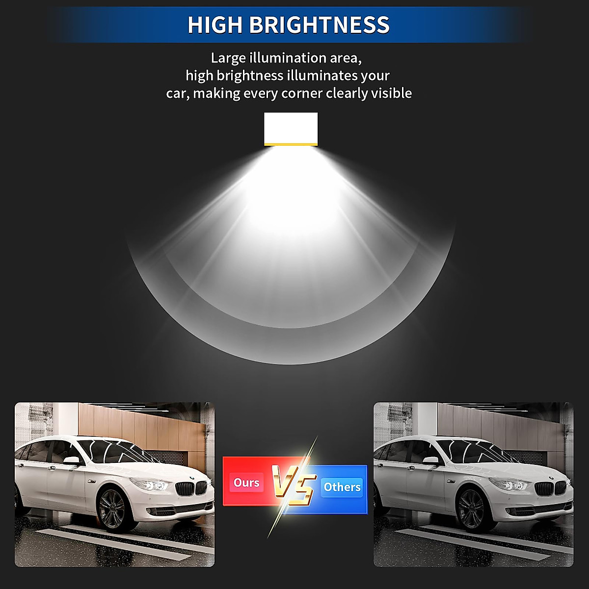 Hexagon Garage Lights, Honeycomb Hexagon Led Garage Light 14 Grid, High Brightness 672W 86400 Lumens Hexagon Light for Garage, Warehouse, Auto Beauty Shop, Work Shop