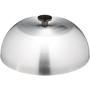 6 Inch Aluminum Grill Basting Cover Hamburger Dome Melt Cheese