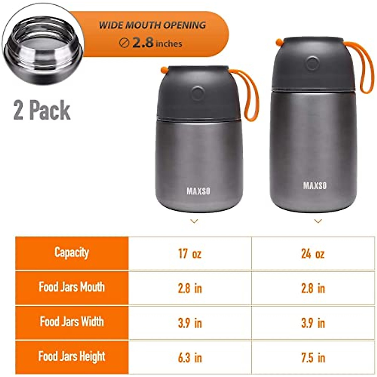 Itslife Food jar for multiple use