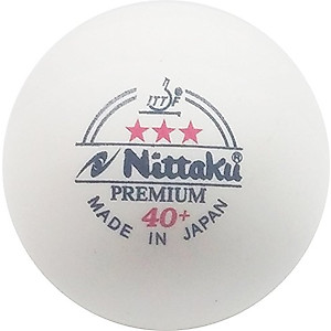 Nittaku 3-stars Premium 40+ Table Tennis Ball (Pack of 6)