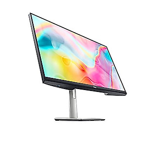 Dell S2722DC Monitor - 27-inch WQHD (2560x1440) 75Hz 4Ms Display, AMD FreeSync, Built in Speaker, USB Type-C Connectivity, Height/Pivot/Swivel/Tilt Adjust - Platinum Silver
