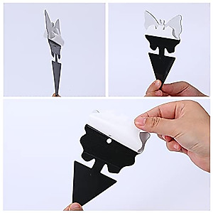 USKICH Sticky Trap Fruit Fly and Gnat Trap Sticky Bug Traps Fungus Traps for Indoor/Outdoor Insect Catcher for White Flies,Mosquitoes,Fungus Gnats,Lying Insects (24 Pcs Black)