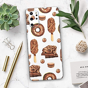 DesignSkinz Yummy Galore Bakery Treats v2 Protective Vinyl Decal Wrap Skin Cover Compatible with The Samsung Galaxy S20 (Screen Trim & Back Glass Skin)