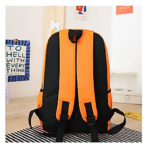 SLDYLQ Anime Chainsaw Man Pochita Boys Girls Backpack, Cosplay Shoulder Bag Laptop Bag Student Backpack Travel Bag Cosmetic Bag (1)