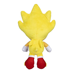 Sonic The Hedgehog-Plush 9-Inch Super Sonic Collectible Toy