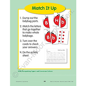 Take It to Your Seat Phonics Centers, Grades PreK-K