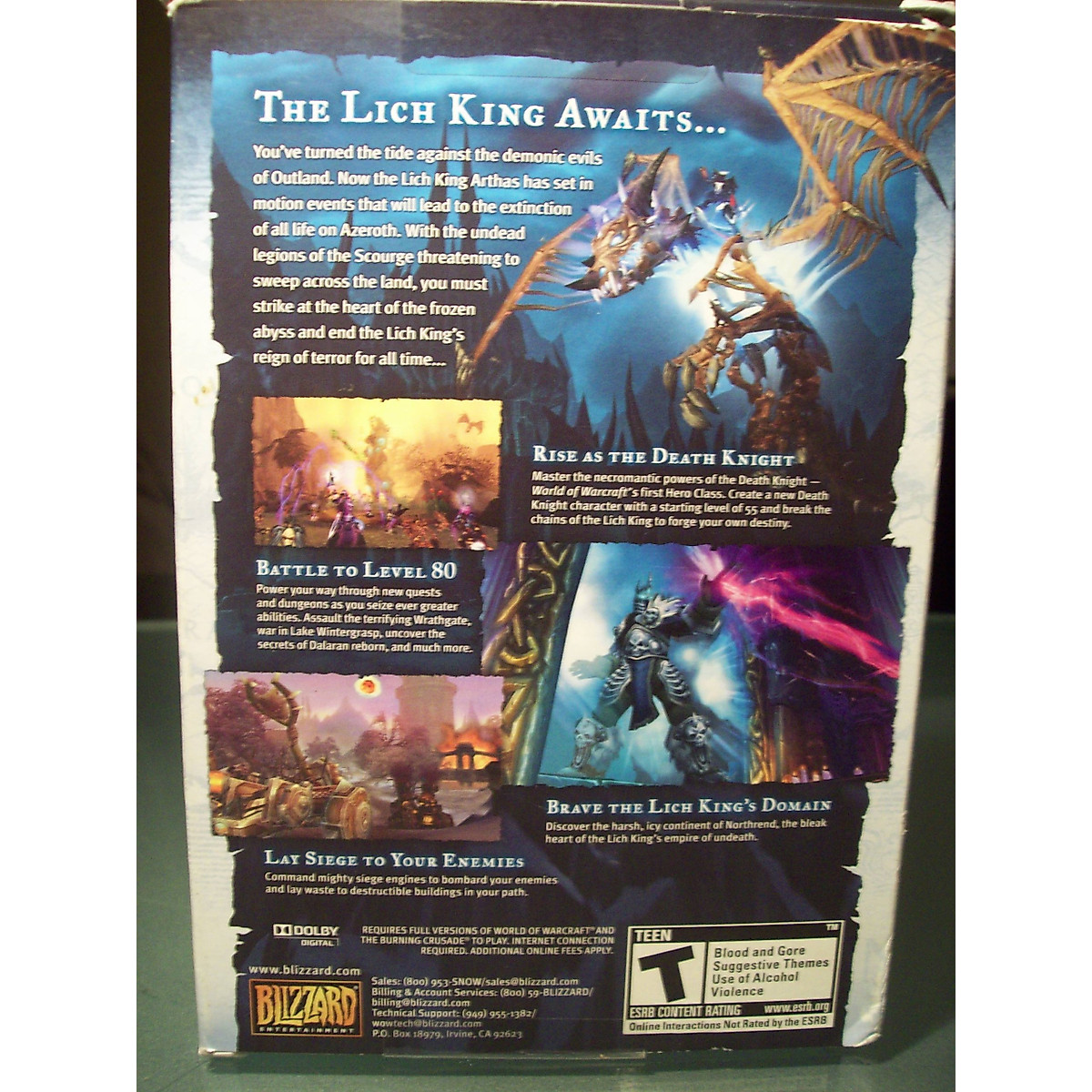World of Warcraft: Wrath of the Lich King Expansion Set - (Obsolete)