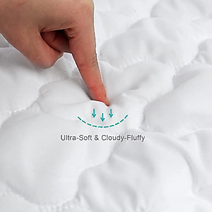 Crib Sheets for Boys 2 Pack & Crib Mattress Protector Waterproof