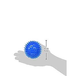 Gnawsome™ 3.5” Spiky Squeak & Light Ball Dog Toy - Small, Cleans teeth and Promotes Dental and Gum Health for Your Pet, Colors will vary