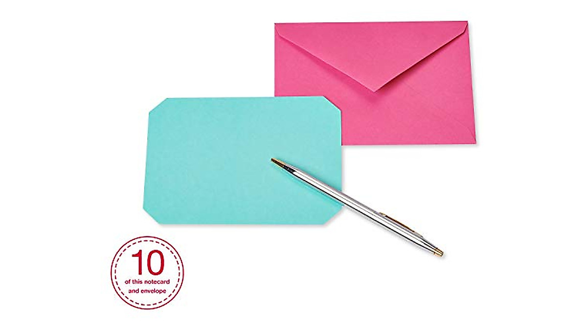 Brightly Colored American Greetings Blank Cards (40-Count)