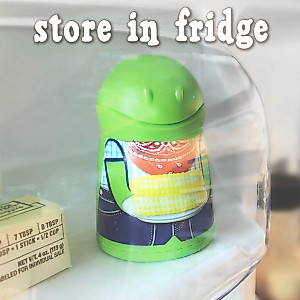 Talisman Designs Butter Boy Butter Keeper & Spreader, Green