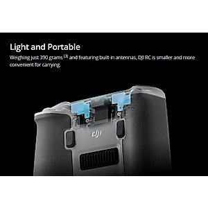 Original RC Controller - High-performance remote control for DJI Mavic 3 and DJI Mini 3 Pro, O3+ image transmission support, transmission distance up to 15 km, with Lanyard and screen tempered film