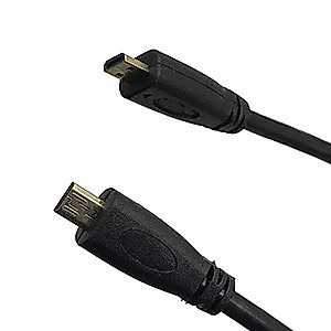 Seadream High Speed Micro HDMI Male to Micro HDMI Male Cable,Micro HDMI Type D Male to Male Cable Gold Plated (Black 6Feet)