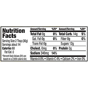 Kraft Original Slow-Simmered BBQ Barbecue Sauce (18 oz Bottle)