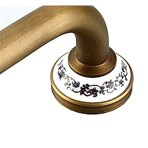 CRODY Bath Wall Attachment Handrails Grab Bar Rails Bathroom Shower Bathroom Grab Bar,Wall Mounted Straight Towel Rack,Shower Room Safety Handrail