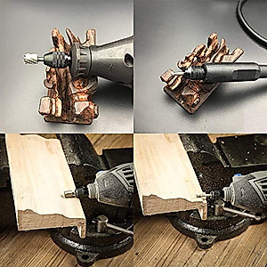 Wolfride 20Pcs Rotary Tool Router Bits 1/8" Shank Rotary Bits for Wood Carving