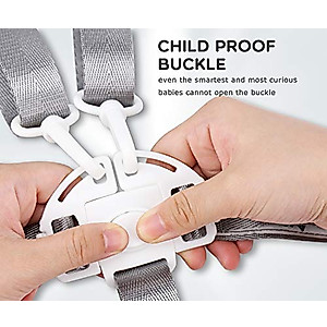 Minnebaby High Chair Straps, Replacement 5 Point Harness Straps for High Chair