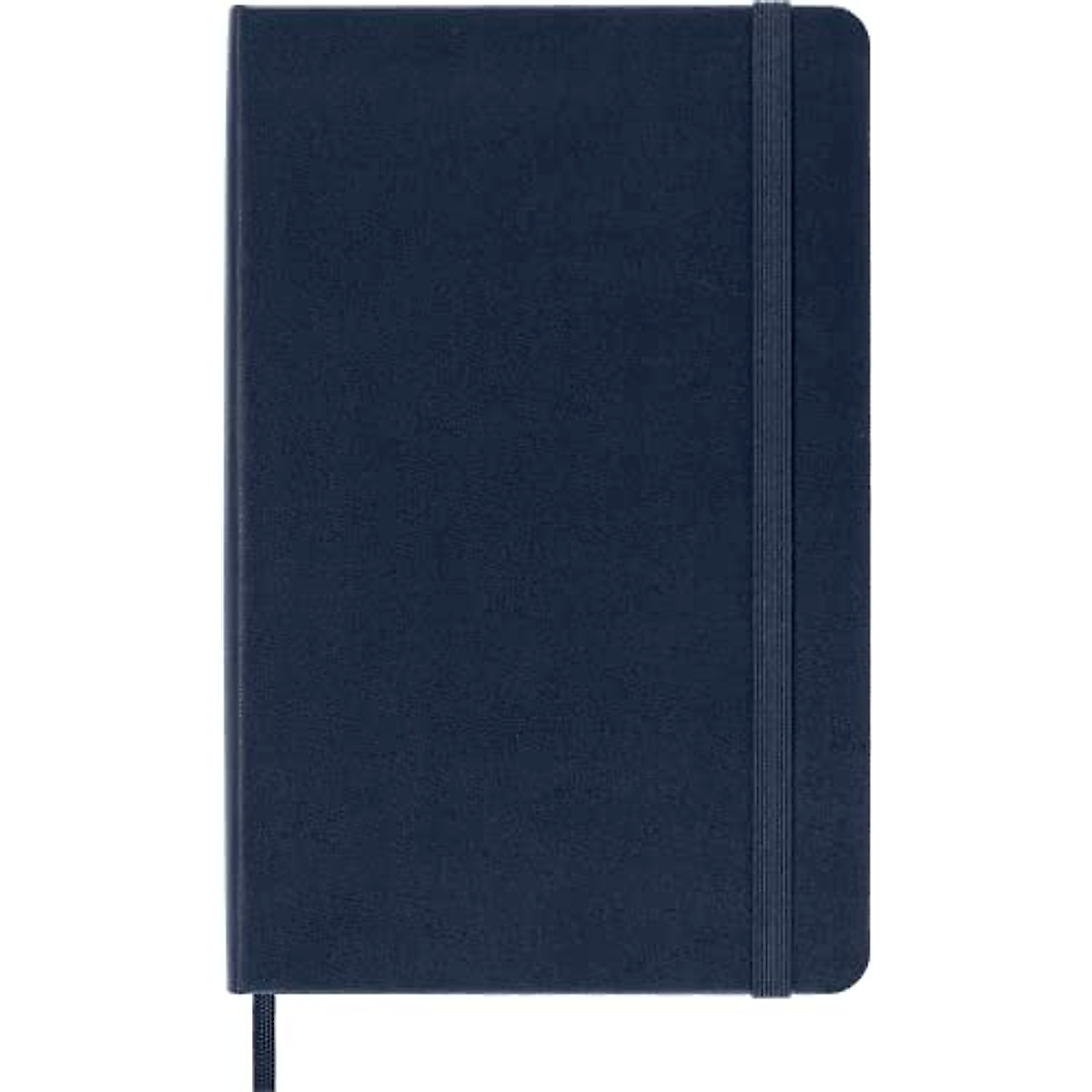 Moleskine Classic Notebook, Hard Cover, Medium (4.5" x 7") Ruled/Lined, Sapphire Blue, 208 Pages