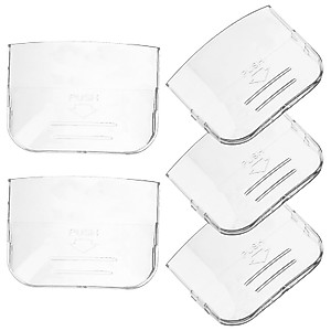 FELTECHELECTR 5pcs Rice Cooker Water Box Plastic Drinking Glasses Clear Drinking Cups Clear Plastic Cup Transparency Condensation Collector Rice Cooker Accessories Plastic Water Collectors