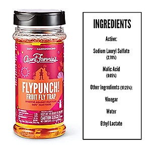 Aunt Fannie's Bundle: Houseplant & Garden Insect Remedy + FlyPunch Fruit Fly Trap