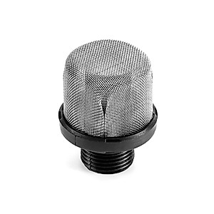 QWORK Airless Paint Sprayer Inlet Strainer, 2 Pcs 3/4 Inch Replacement Inlet Strainer Screen for Airless Paint Spray Gun