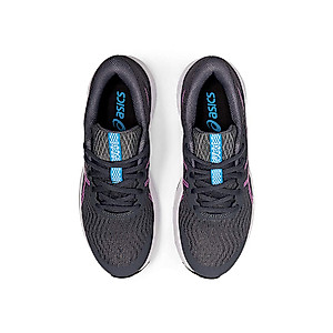 ASICS Women's Patriot 12 Running Shoes, 11, Carrier Grey/Digital Grape