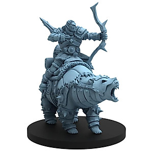 Steamforged Games Epic Encounters: Hall of The Orc King - RPG Fantasy Roleplaying Tabletop Game with 20 Orc Miniatures, Double-Sided Game Mat, & Game Master Adventure Book with Monster Stats