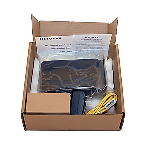 NETGEAR CM500-100NAR DOCSIS 3.0 Cable Modem with 16x4 Max Download speeds of 680Mbps. Certified for XFINITY by Comcast, Time Warner Cable, Cox, Charter & More(Renewed)