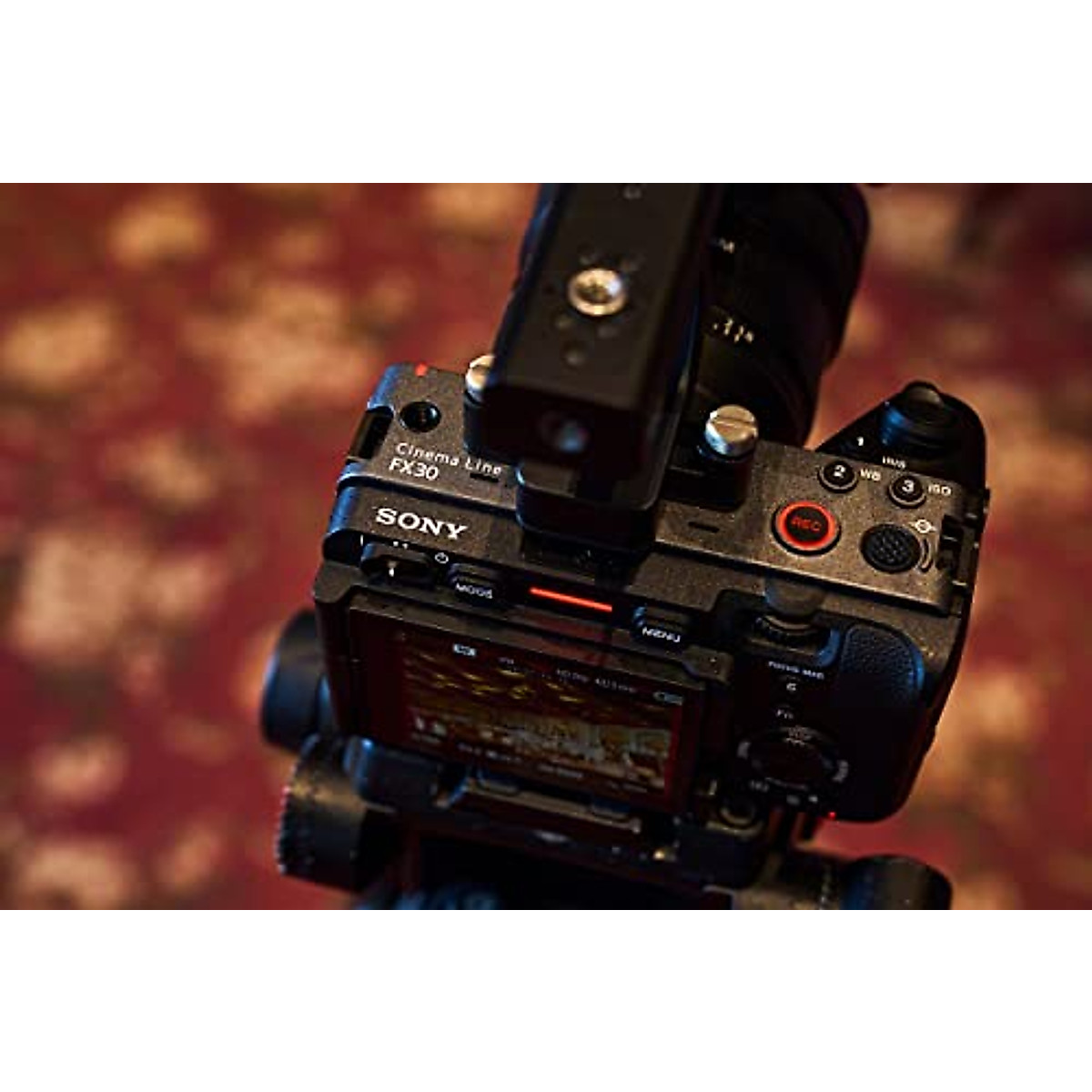 Sony Cinema Line FX30 Super 35 Camera with XLR Handle Unit (Renewed), Grey