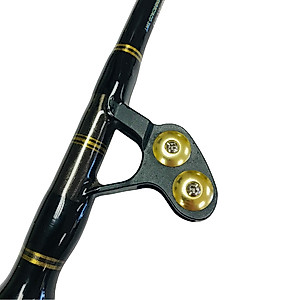 EatMyTackle Deep Drop Trolling Rod | Blue Marlin Tournament Edition (3pc. Swing Tip, 160-200lbs)