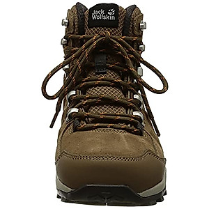 Jack Wolfskin Women's 4050871 Hiking Shoe, Brown/Apricot, 8