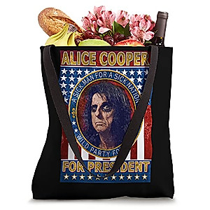 Alice Cooper - Alice Cooper For President Tote Bag
