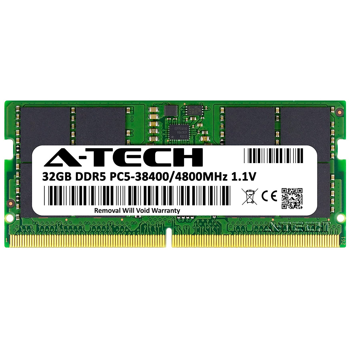 A-Tech 32GB RAM Compatible for ASUS ROG Zephyrus G14 GA402RK-L8133W Gaming Laptop | DDR5 4800MHz PC5-38400 SODIMM 2Rx8 1.1V 262-Pin Non-ECC SO-DIMM Memory Upgrade