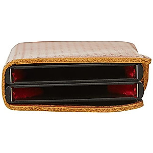Secrid Twinwallet Preforated Cognac Wallet