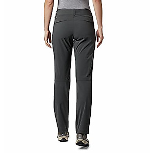 Columbia Women's Standard Saturday Trail Stretch Pant, Grill, 14 Grey
