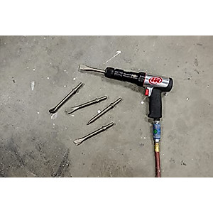 Ingersoll Rand 135MAXK Air Hammer Kit, includes 5-peice Chisel Set, 2600 BPM, 3" Stroke, 3/4" Bore Diameter, Large