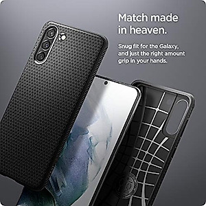 Spigen Liquid Air Armor Designed for Galaxy S21 Plus Case (2021) - Matte Black
