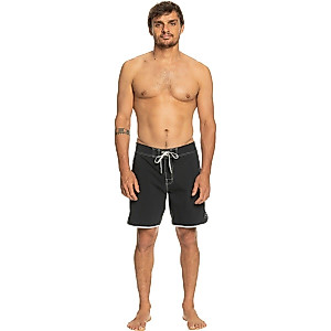 Quiksilver Mens Original Scallop 18 Boardshort - Black | 32