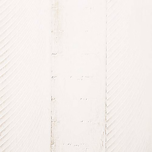 Signature Design by Ashley Valebeck Farmhouse Rectangular Extension Dining Table, Fits up to 8, White & Brown