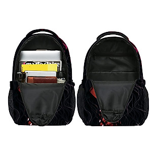 GALIRVC African Black Girl Bookbag Cute Backpack Casual Schoolbag for Teens Girls Students School Outdoor 17 Inch