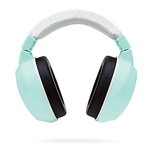 Lucid Audio HearMuffs Baby Hearing Protection (Over-The-Ear Sound Protection Ear Muffs Infant/Toddler/Child) (Spa Green), One Size