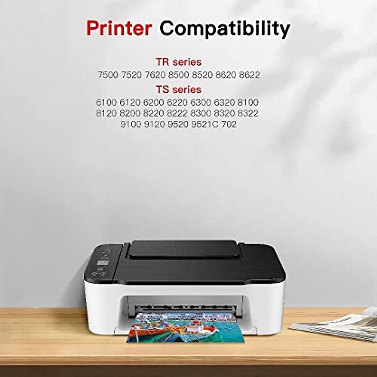 280XXL 281XXL Ink Replacement for Canon 280 281 Ink Cartridges Work for TR8520 Ink Cartridges TR8620 TR8620A TR7520 TS8220 TS6120 Printer, 5 Pack