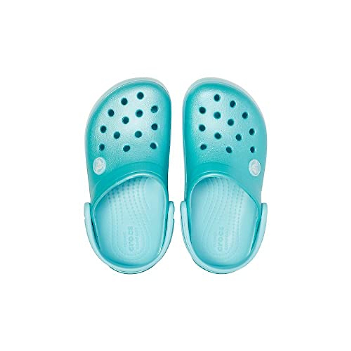 Crocs Baby Crocband Ice Pop Clog Blue, 10 M US Toddler