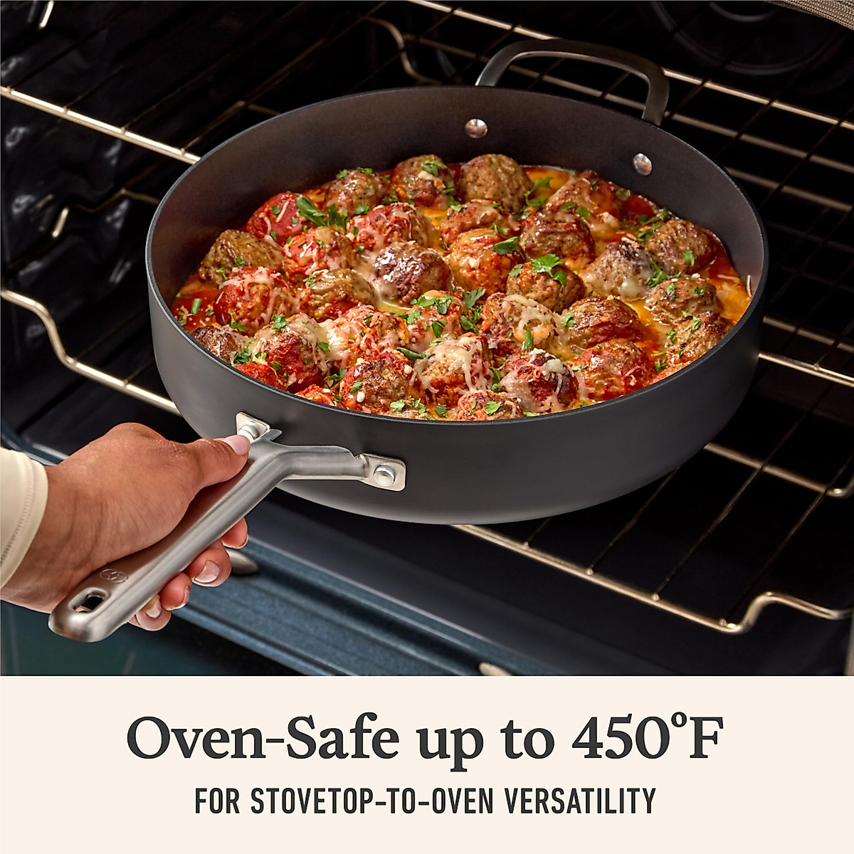 Calphalon® Hard-Anodized Nonstick 5-Qt. Sauté Pan with Lid