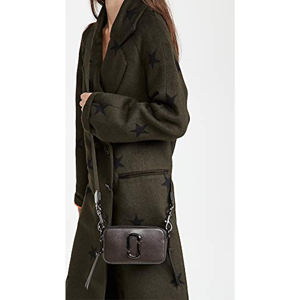 Marc Jacobs Women's Snapshot DTM Camera Bag, Ink Grey, One Size