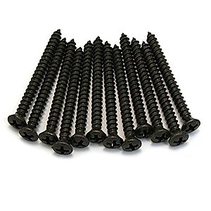 Fender Neck Mounting Screws (Black)