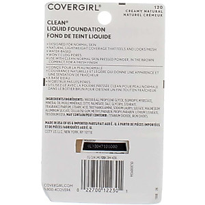 COVERGIRL Clean Liquid Makeup, Soft Honey (W) 155, 1.0-Ounce Bottles (Pack of 2)