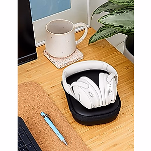 Bose QuietComfort 45 Wireless Bluetooth Noise Cancelling Headphones, Over-Ear Headphones with Microphone, Personalized Noise Cancellation and Sound, White Smoke