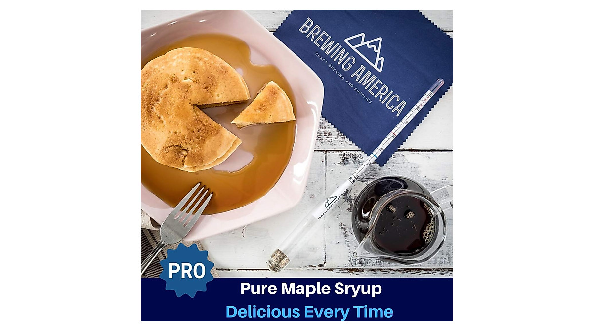 USA Made Maple Syrup Hydrometer Density Meter for Sugar and Moisture ...